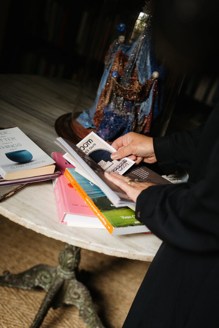 A look inside the library of Cassandra Ellis, founder of Atelier Ellis